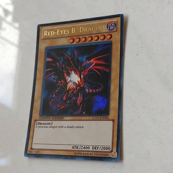 yugioh | Toys | Red Eyes Black Dragon Lcen006 Ultra Rare Limited ...
